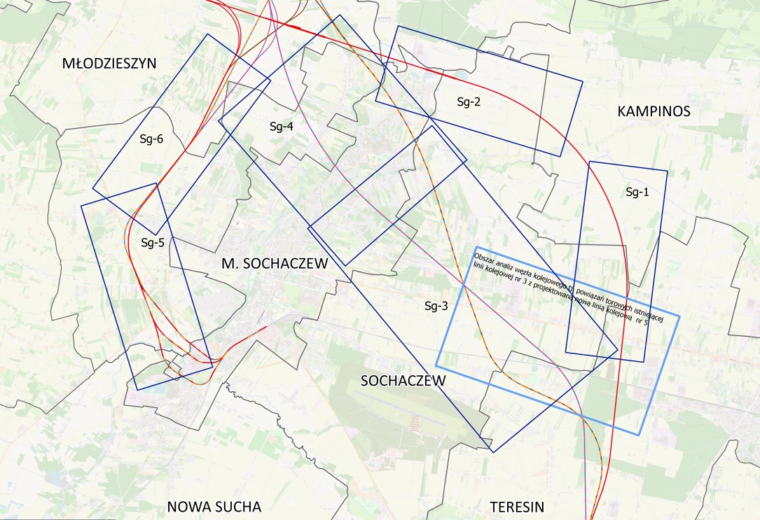 Opublikowano warianty linii kolejowej 5 (CPK-Gdańsk) - wiadomości Sochaczew